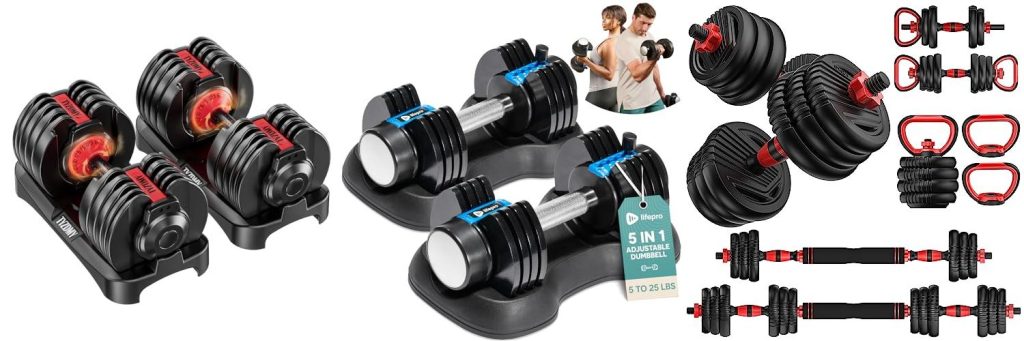 Top 5 Adjustable Dumbbell Sets: Your Home Gym Guide